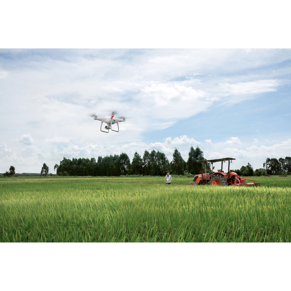 DJI Phantom 4 RTK Quadcopter with D-RTK 2 GNSS Mobile Station Combo ...